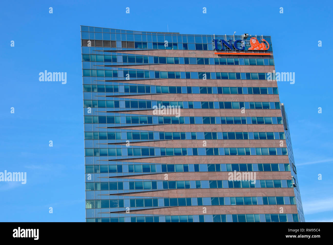 ING Building At Amsterdam The Bijlmer The Netherlands 2018 Stock Photo ...