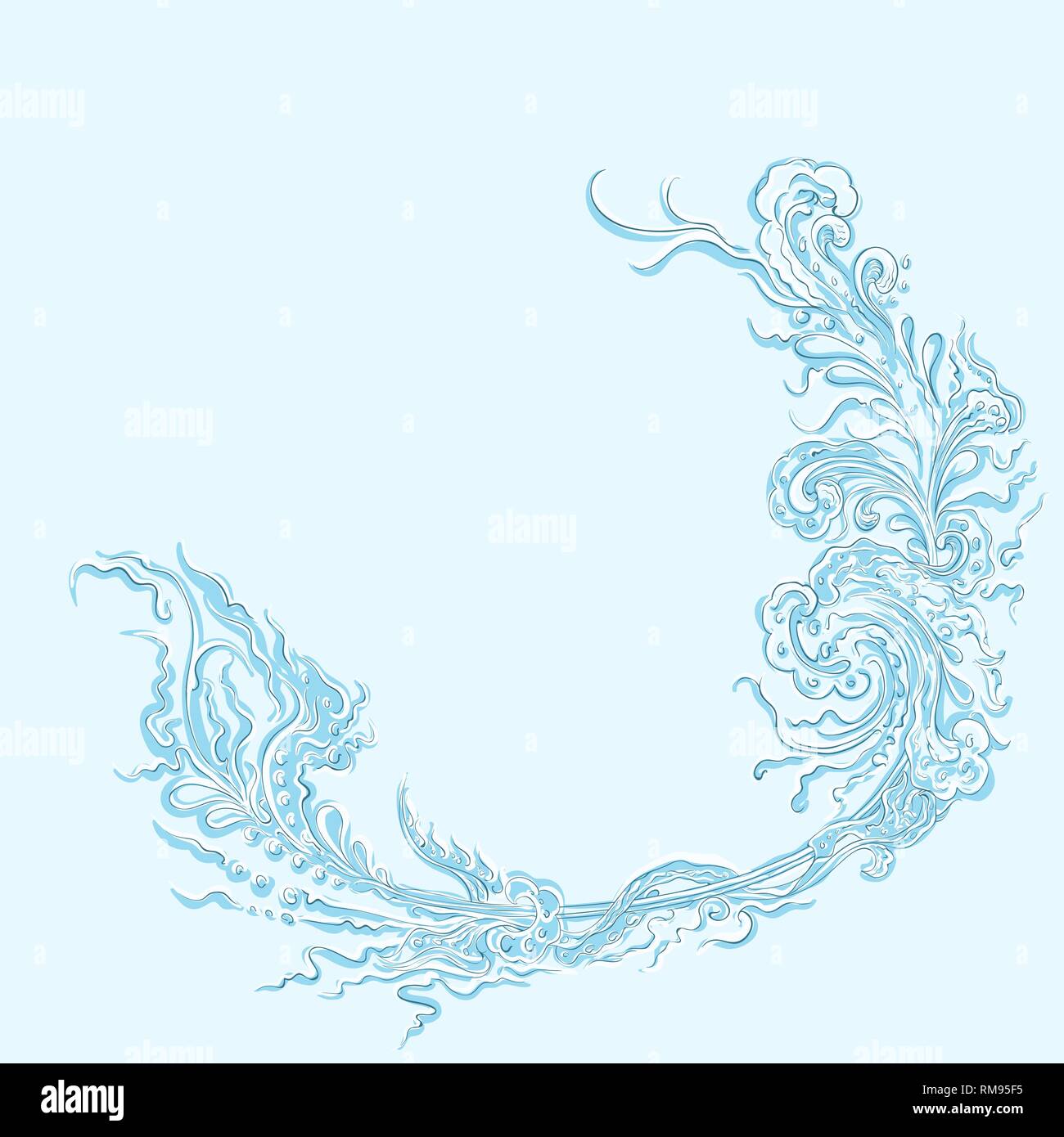 Background hand drawing label Stock Vector Image & Art - Alamy