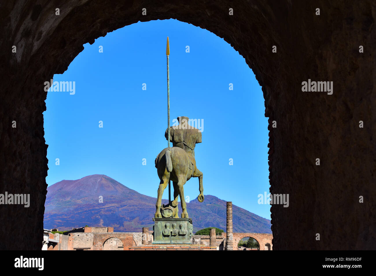 Mount Vesuvius, Pompeii, Naples, Italy Stock Photo - Alamy