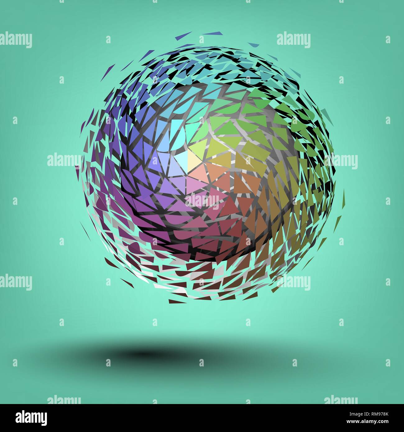 Tone of color abstract Stock Vector Image & Art - Alamy