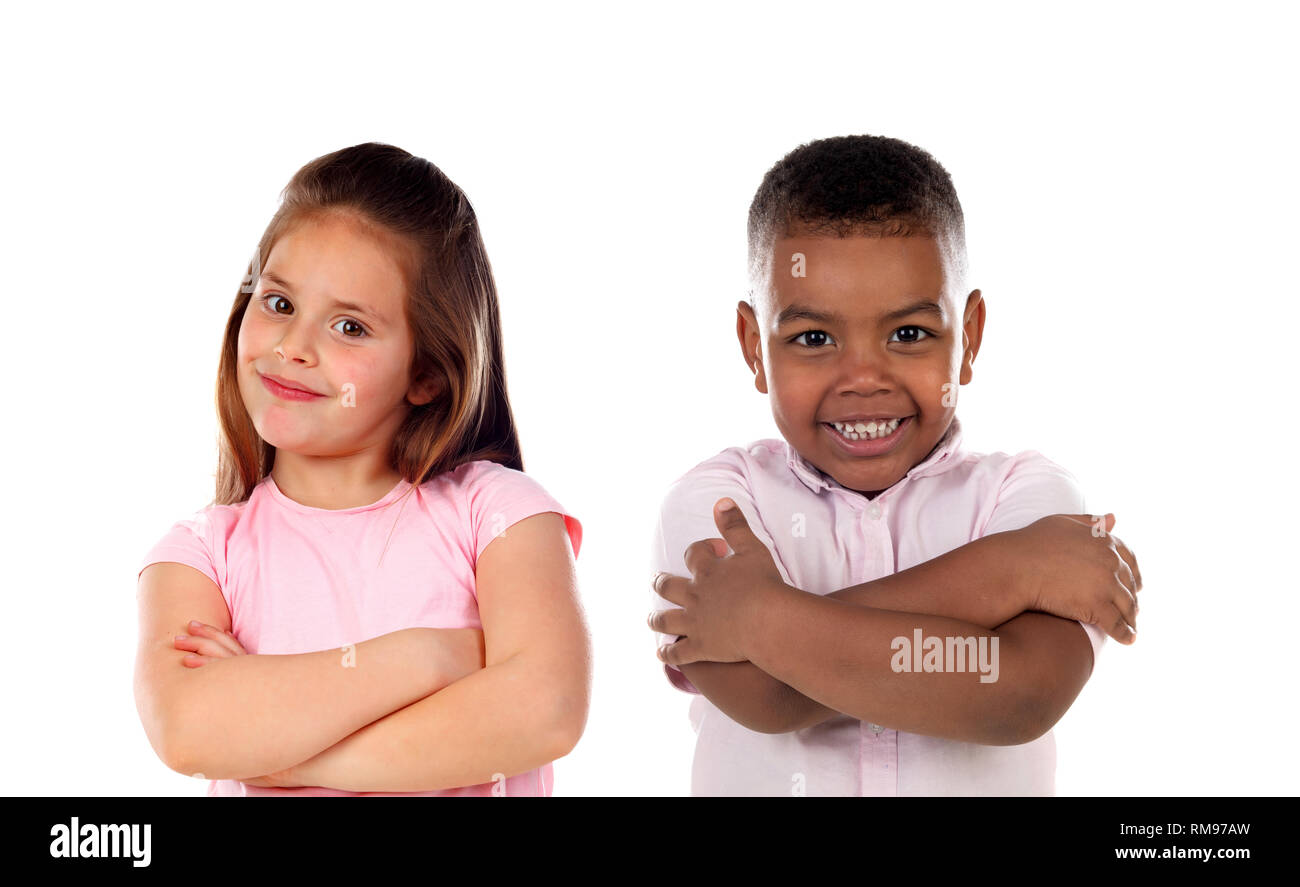 Laughing kid friends Cut Out Stock Images & Pictures - Alamy