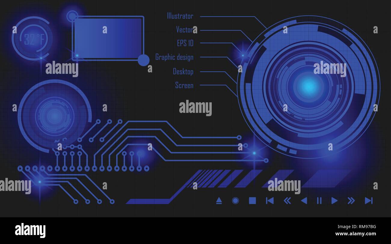 Technologies of the future vector vectors hi-res stock photography and ...