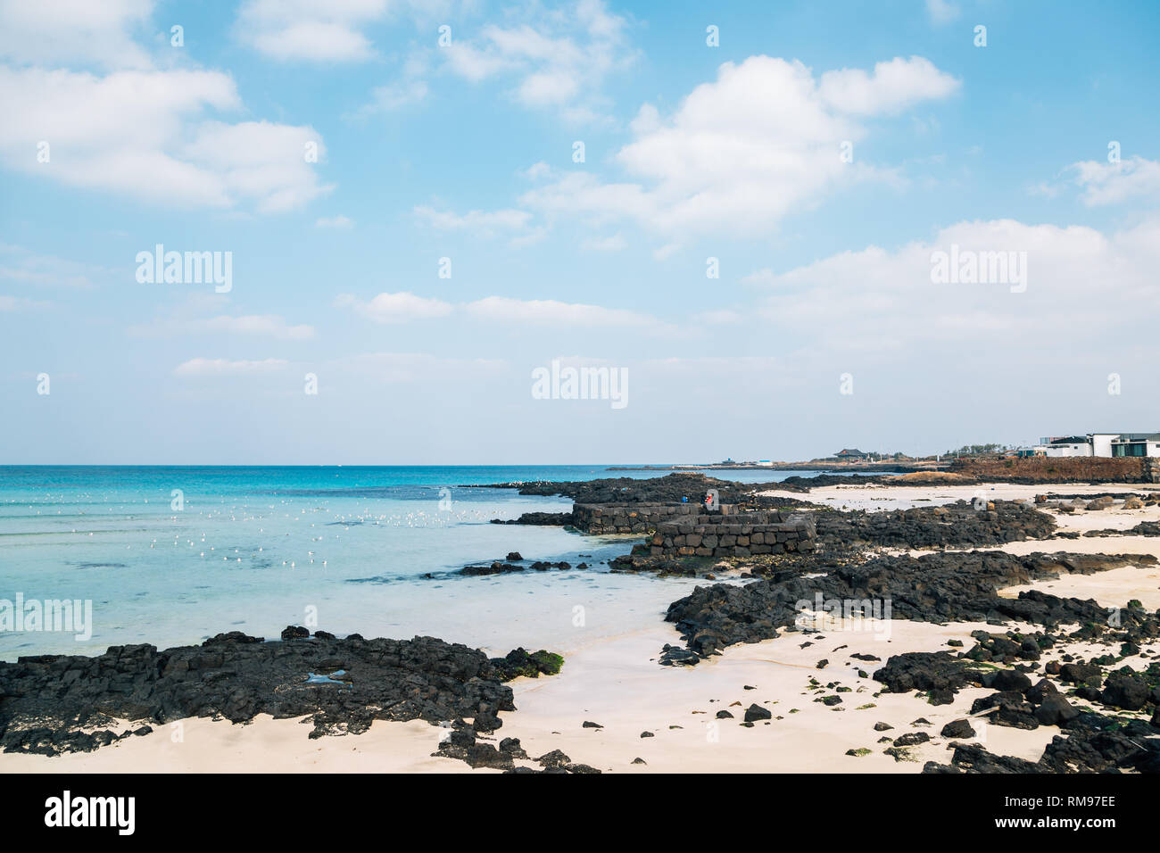 Sehwa Beach in Jeju Island, Korea Stock Photo - Alamy