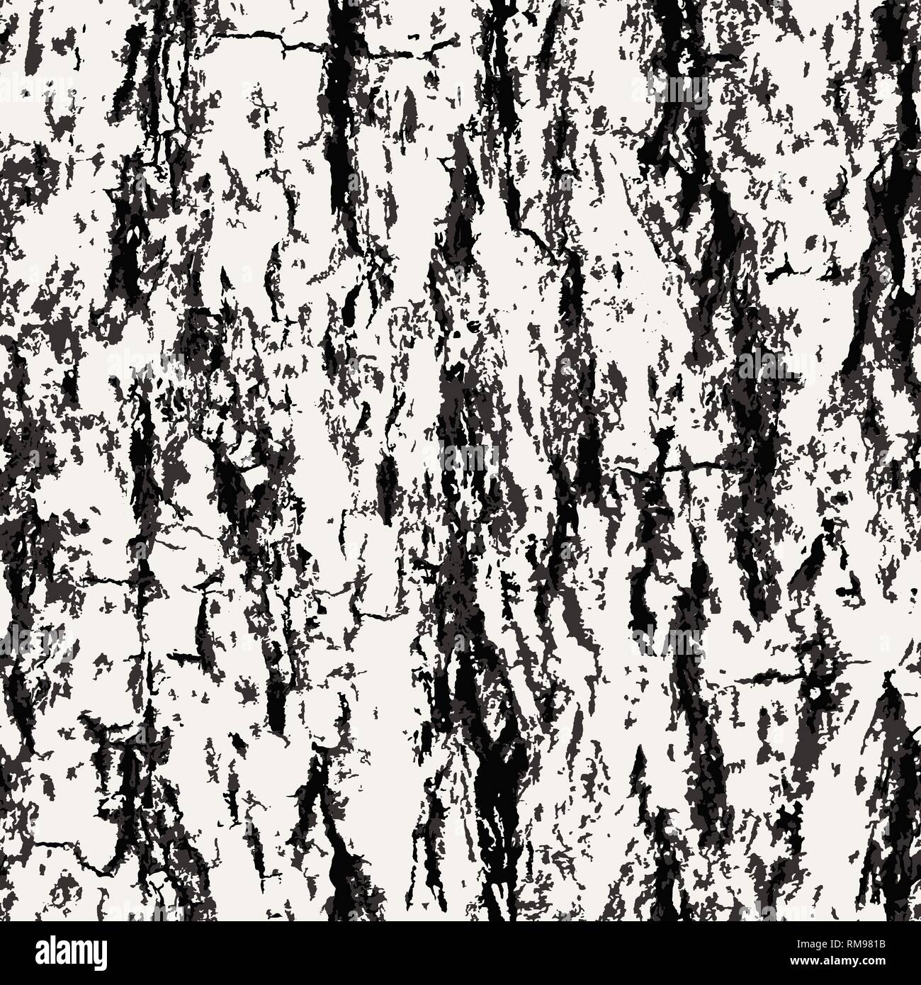 Oak bark seamless texture Stock Vector Images - Alamy