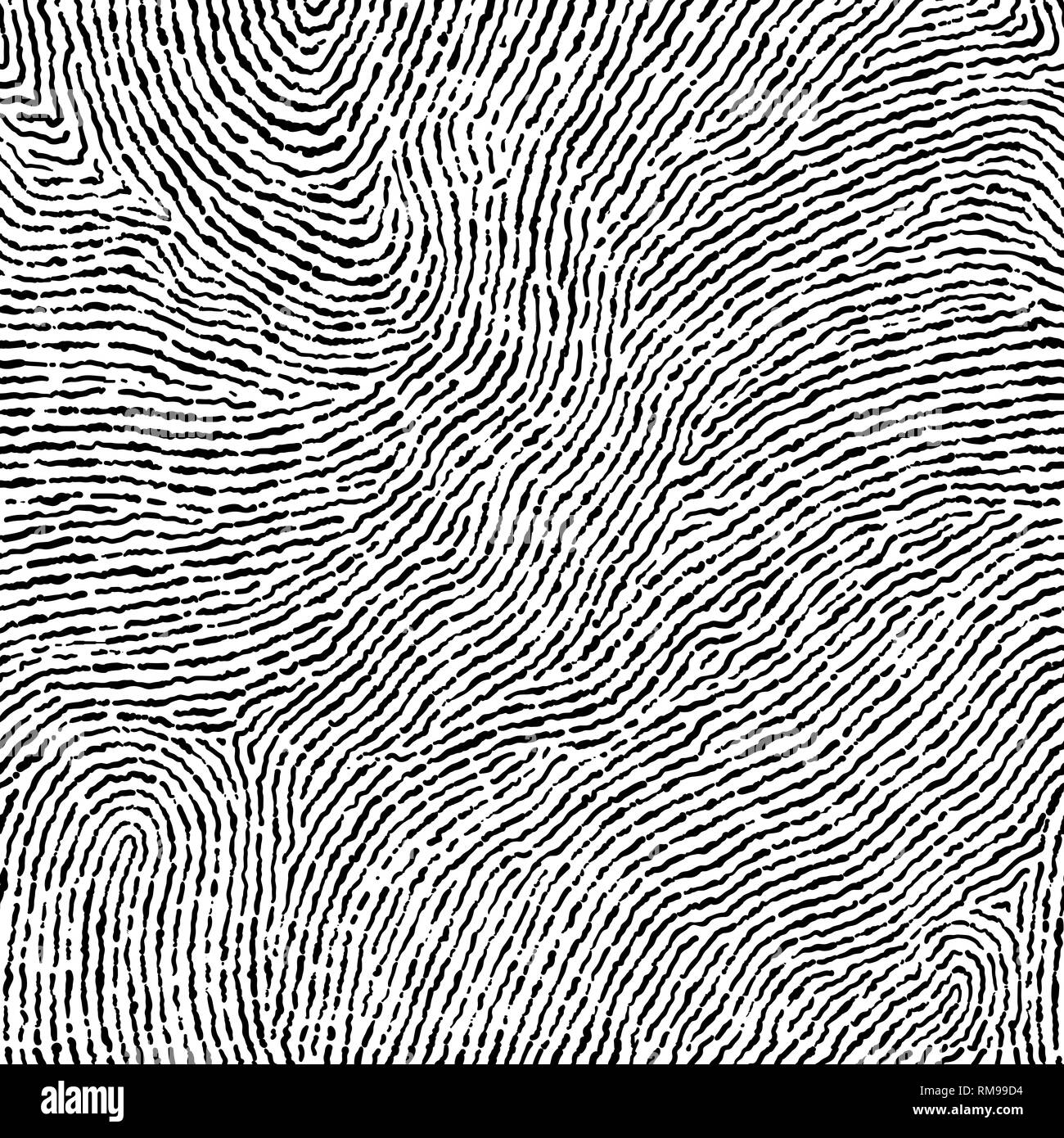 Fingerprint seamless background on square shape Stock Vector Image ...