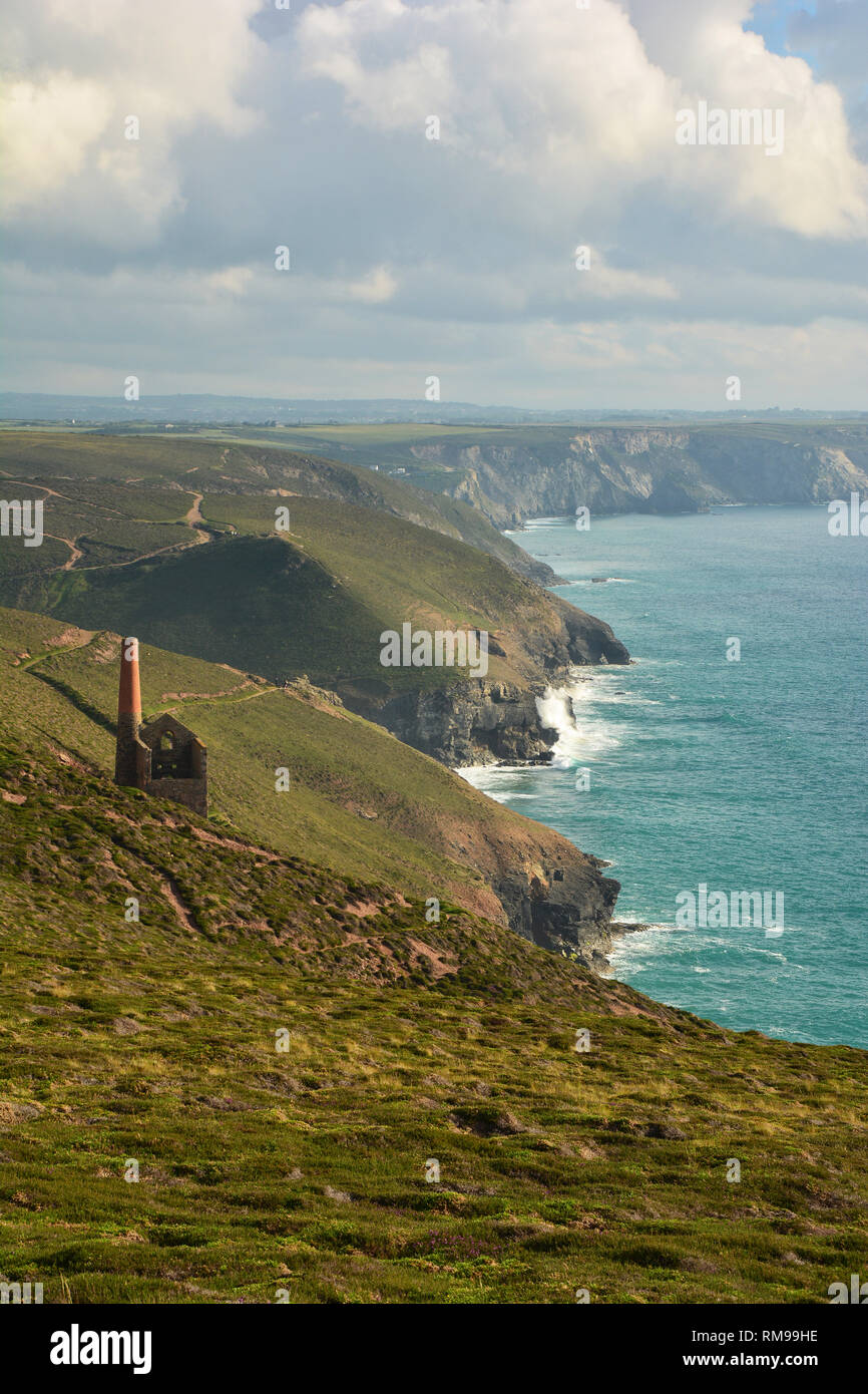 Wheal Coates Mine in Cornwall, UK Stock Photo - Alamy