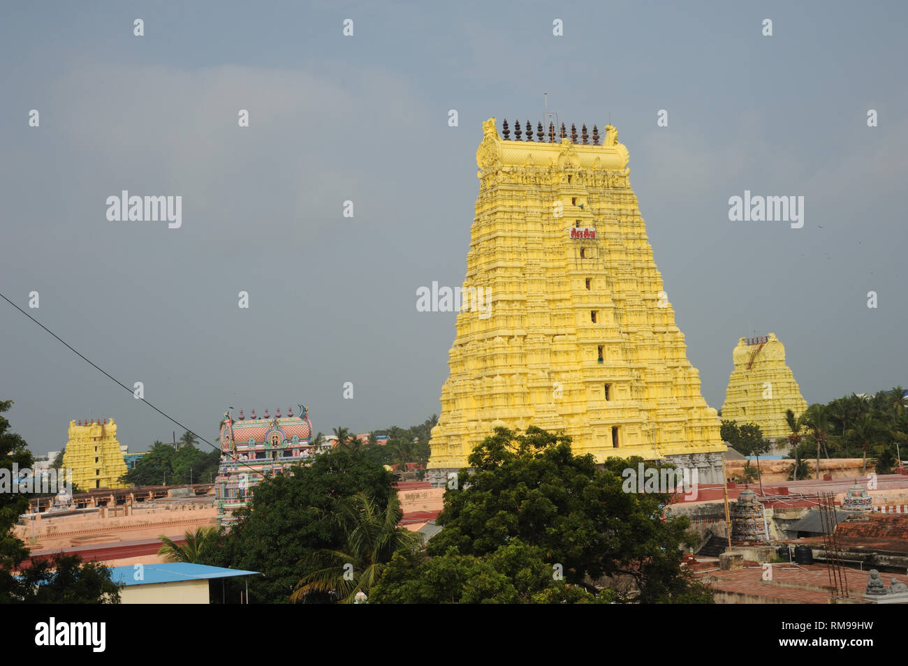 Ramanathaswamy temple hi-res stock photography and images - Alamy
