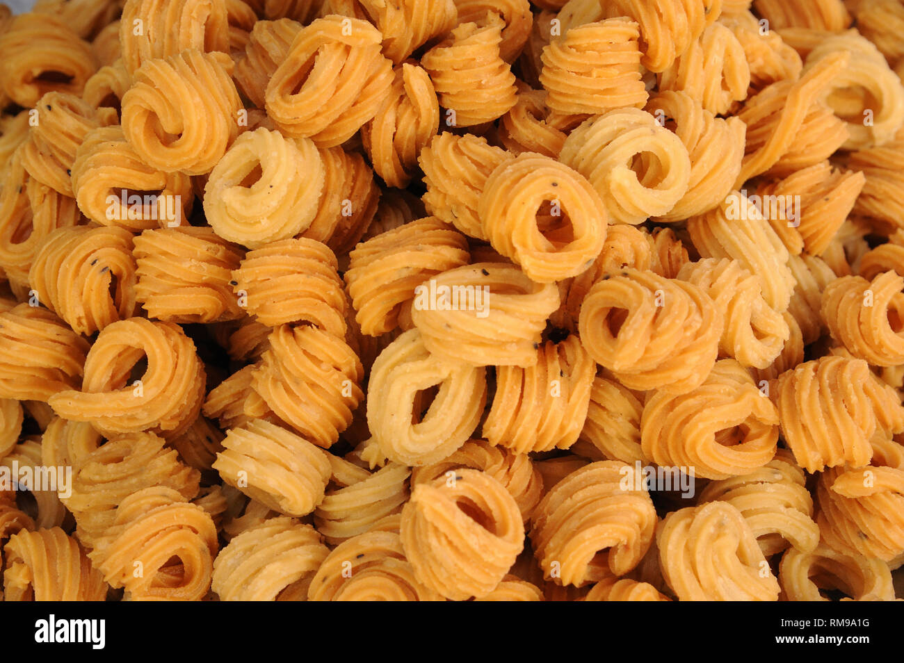 South Indian fried snacks, murmur, Madurai, Tamil nadu, India, Asia ...