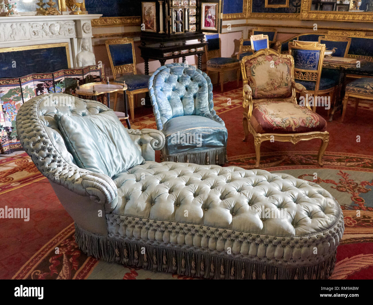 Rooms in the interior of the first floor of the Pitti Palace, which ...