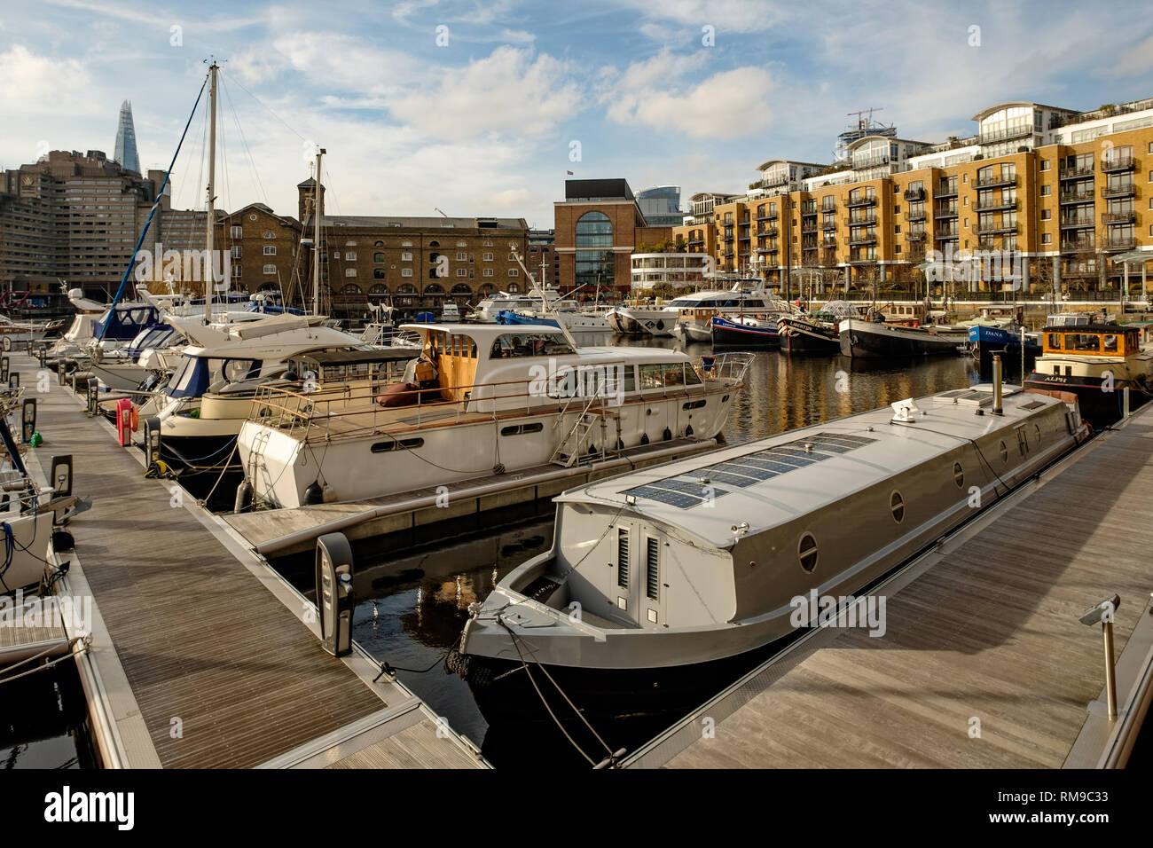 St Katherine Docks, London Stock Photo - Alamy