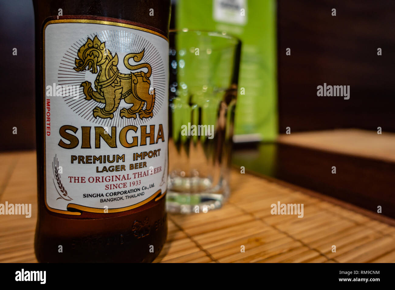 Singha logo hi-res stock photography and images - Alamy