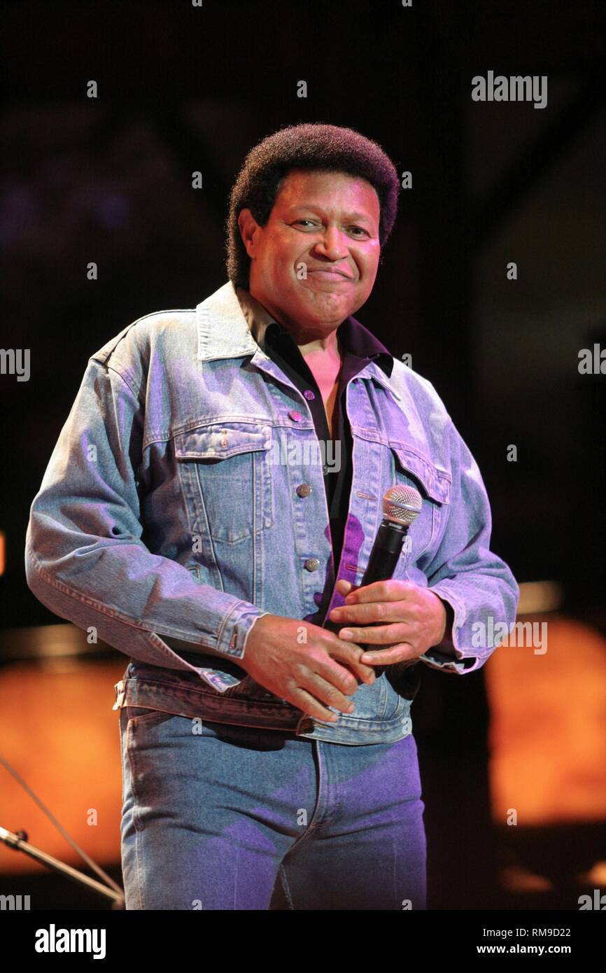 Singer, songwriter and creator of "TheTwist", Chubby Checker, is shown ...