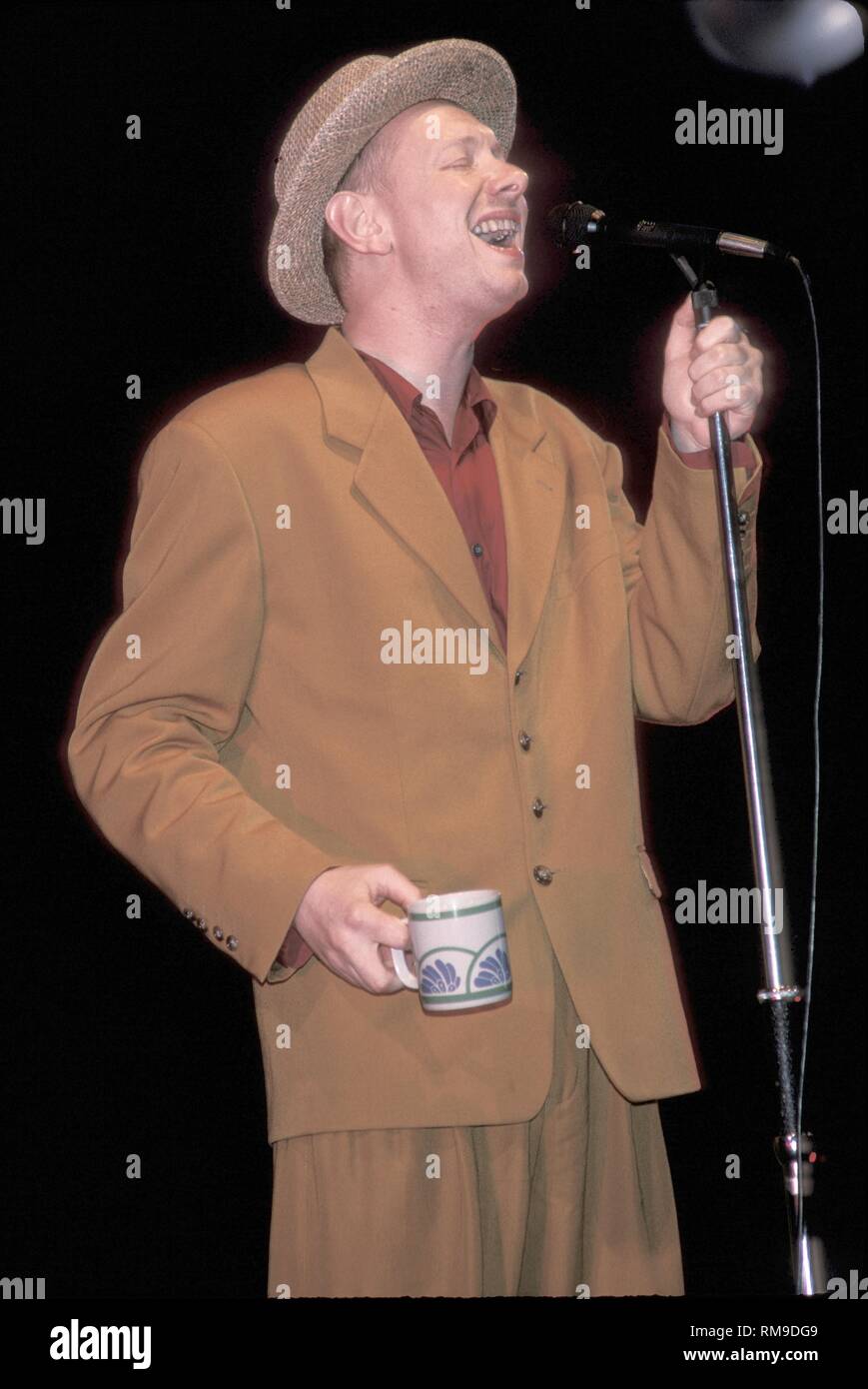 Grammy nominated singer and songwriter Joe Jackson is shown performing ...