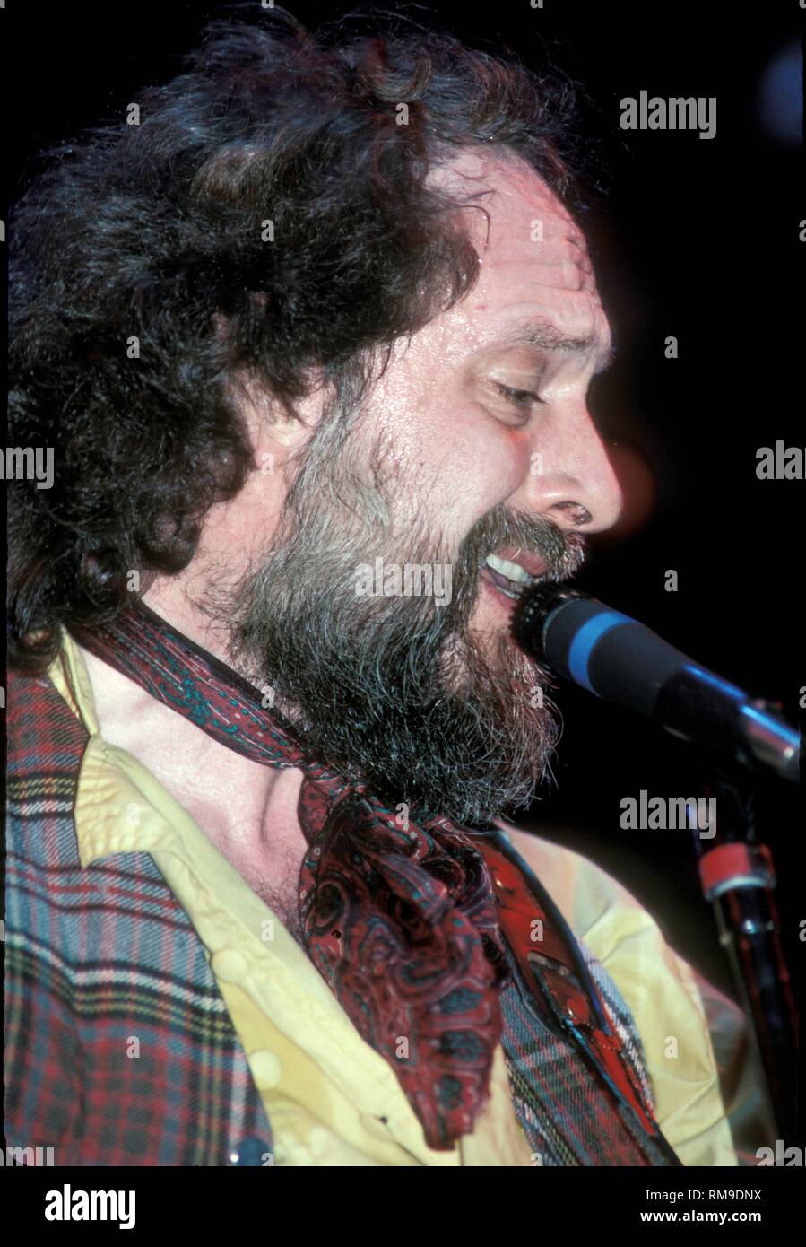 Musician Ian Anderson of the British rock band Jethro Tull is shown ...