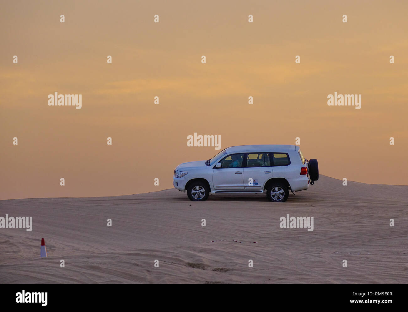 Truck on road uae hi-res stock photography and images - Alamy