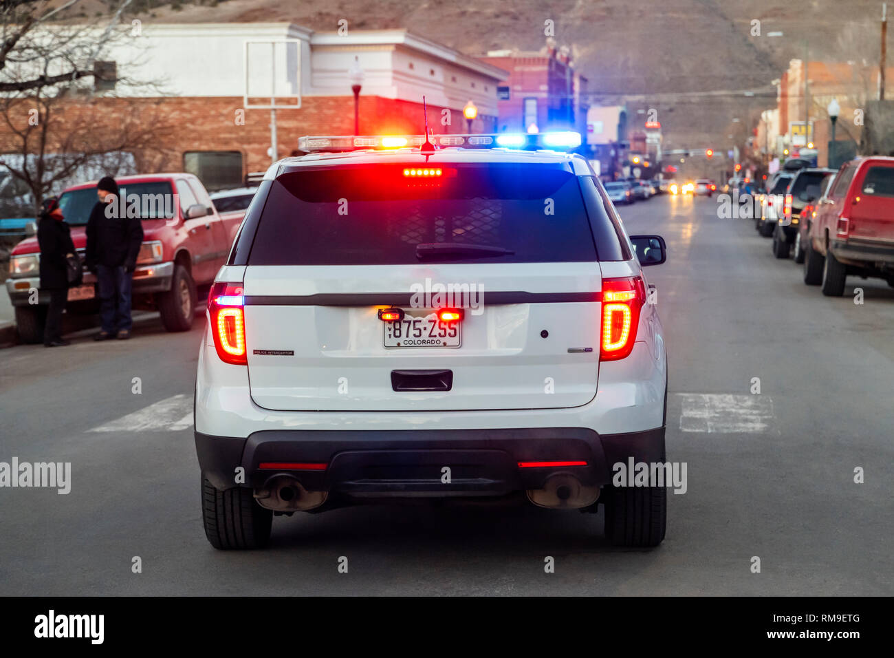 Colorado police parade hi-res stock photography and images - Alamy