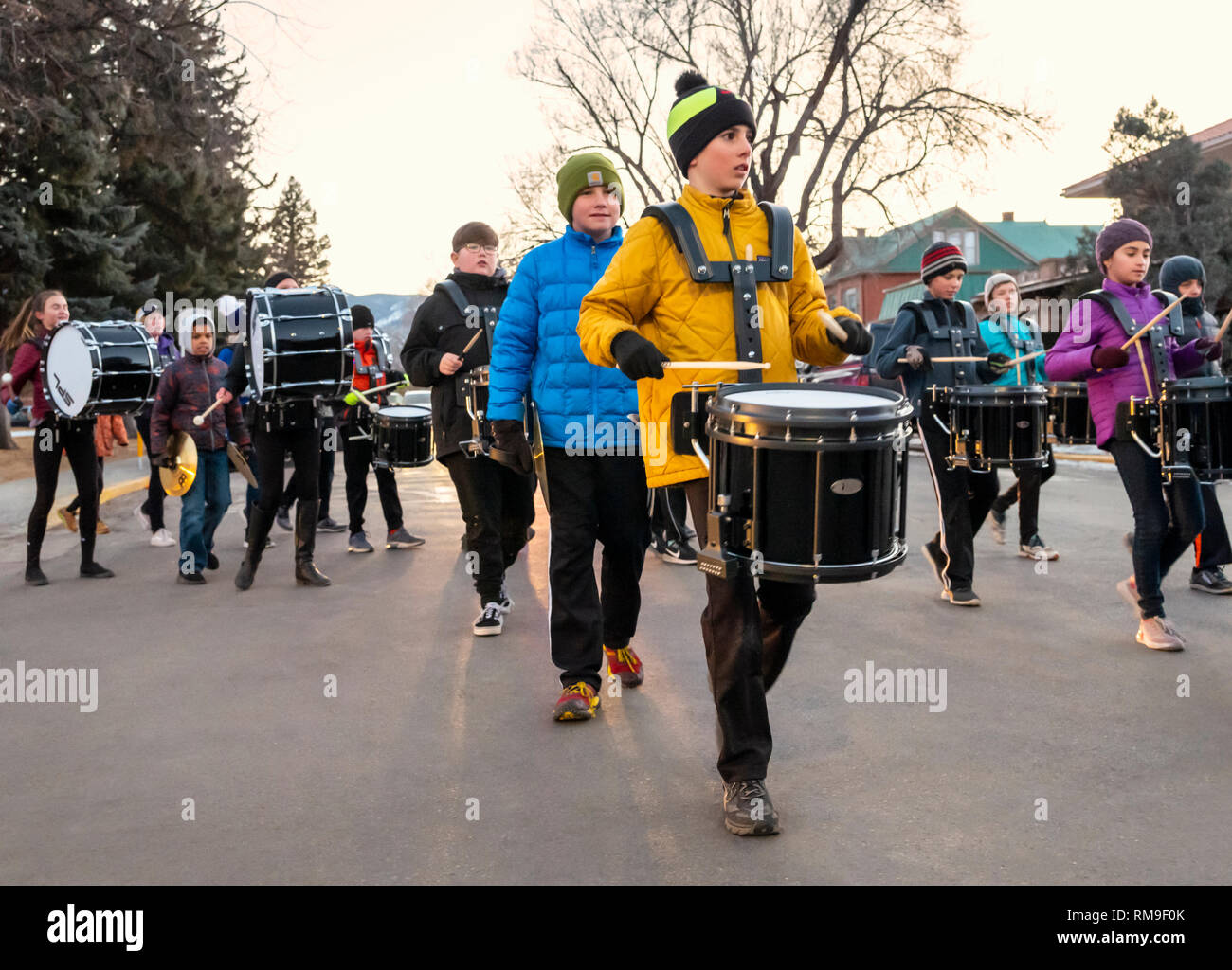 School children musical instruments hi-res stock photography and images ...