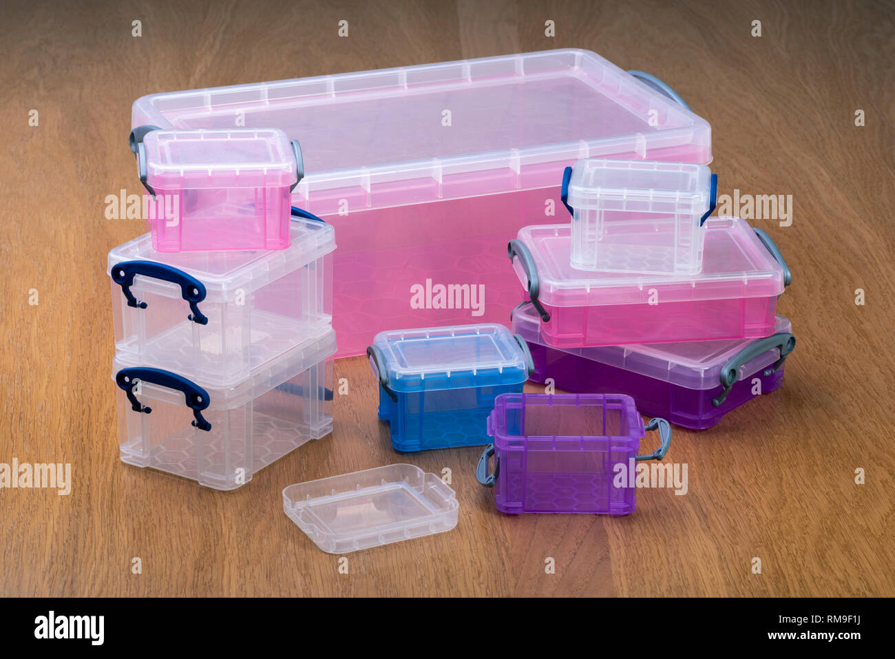 Plastic storage baskets hi-res stock photography and images - Alamy