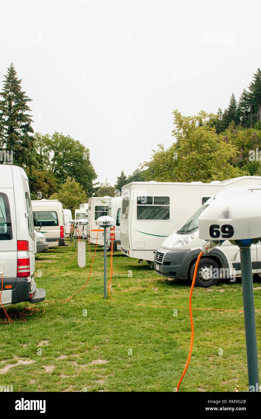 Campersite hi-res stock photography and images - Alamy