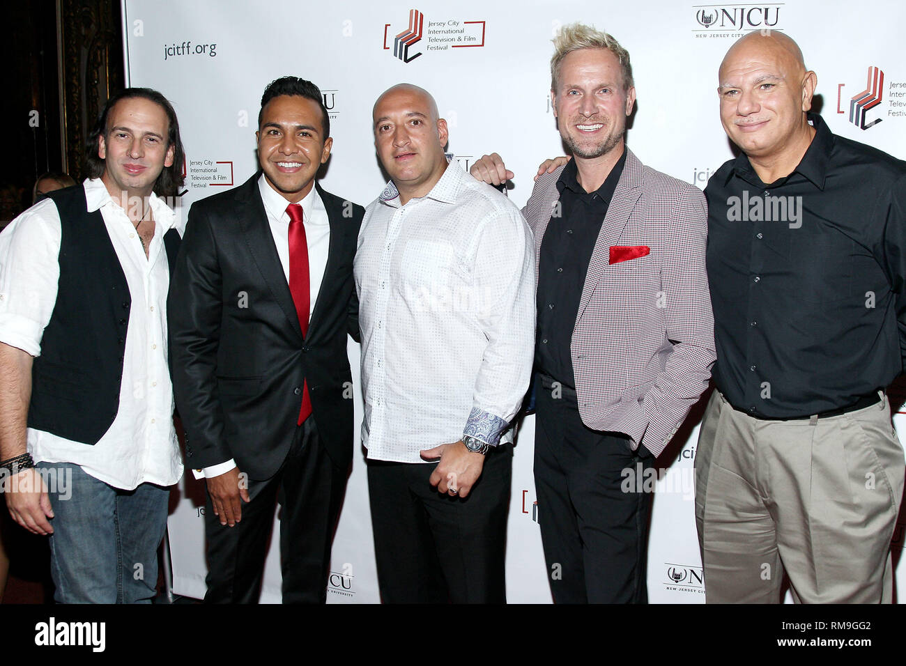 Jersey City, USA. 24 Sep, 2014. Joseph Pepitone, Michael Billy, John ...