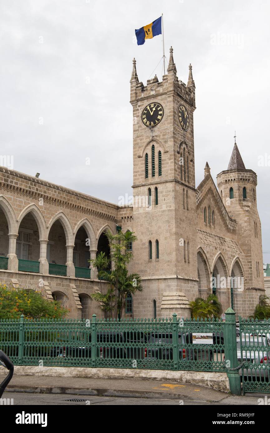 Barbados parliament in bridgetown barbados hi-res stock photography and ...
