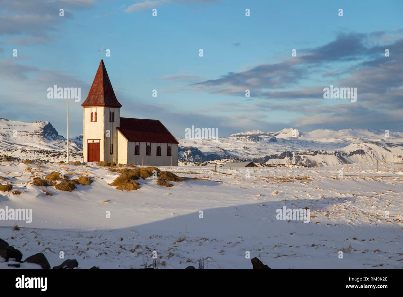 Snaefellsnes volcano snow people hi-res stock photography and images ...