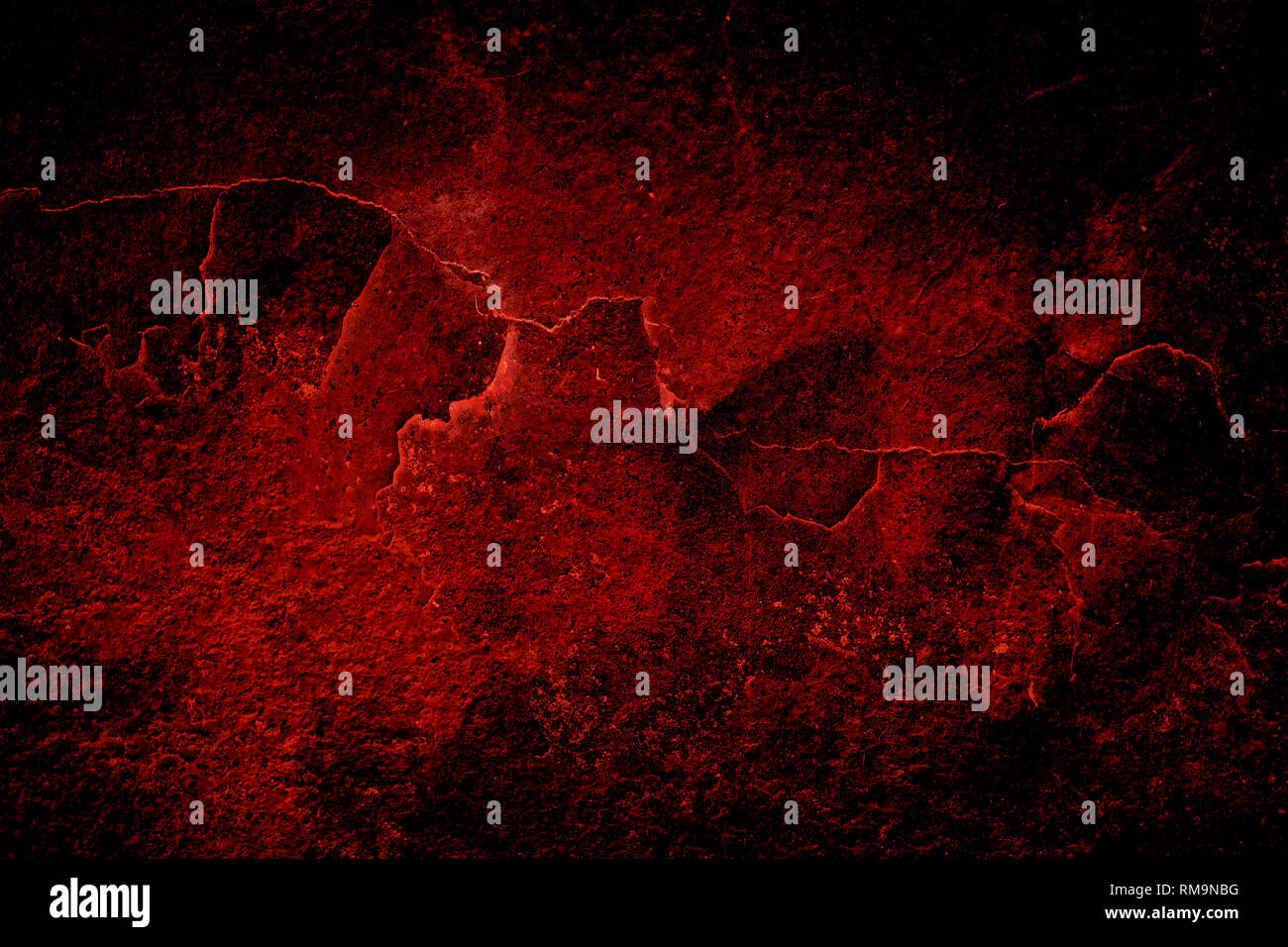 heat red cracked ground texture after eruption volcano Stock Photo - Alamy
