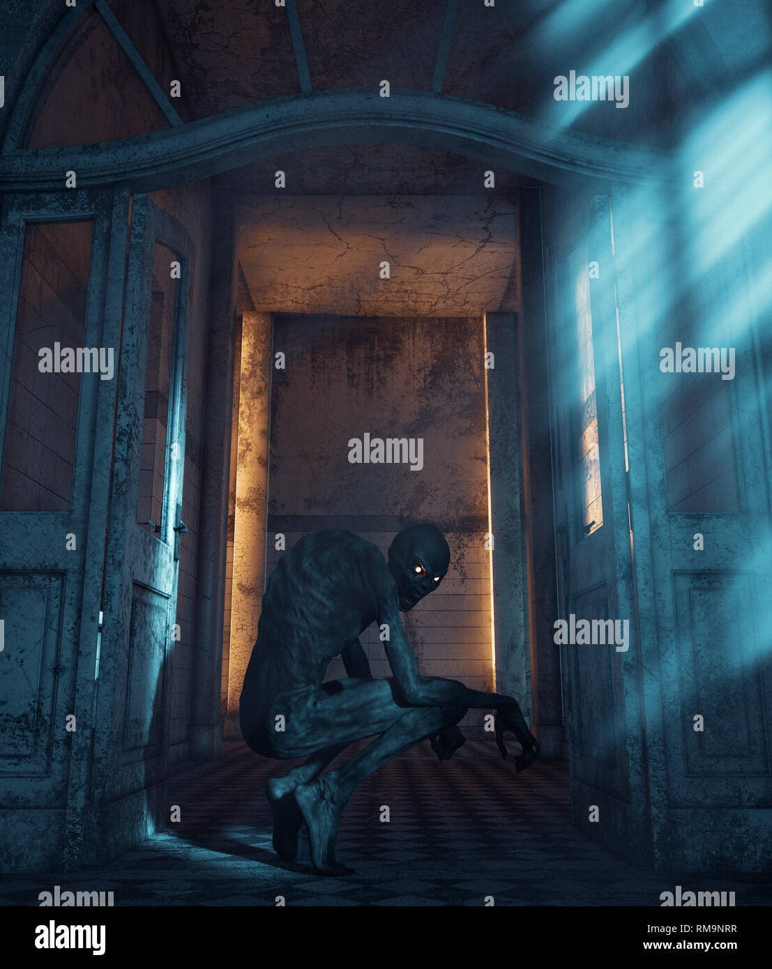 Boogeyman monster hi-res stock photography and images - Alamy