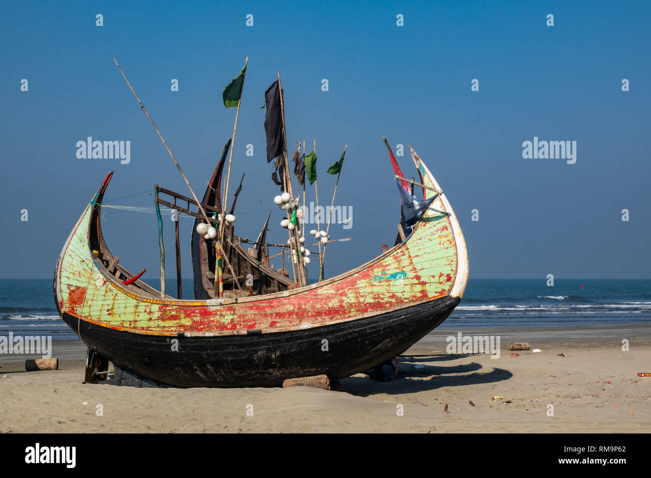 fishing boat in Bangladesh Stock Photo - Alamy