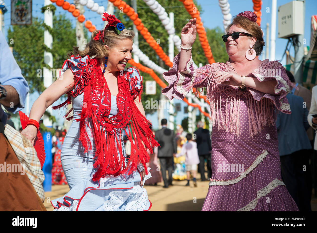 SPAIN, SEVILLE: The ‘Feria de April’, the April Fair, is Seville’s most ...
