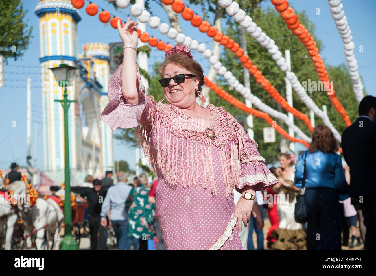 SPAIN, SEVILLE: The ‘Feria de April’, the April Fair, is Seville’s most ...