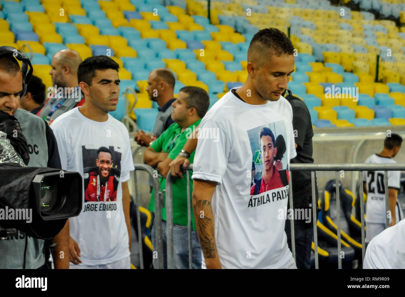 Rio De Janeiro, Brazil. 13th Feb, 2019. final of the Guanabara Cup ...