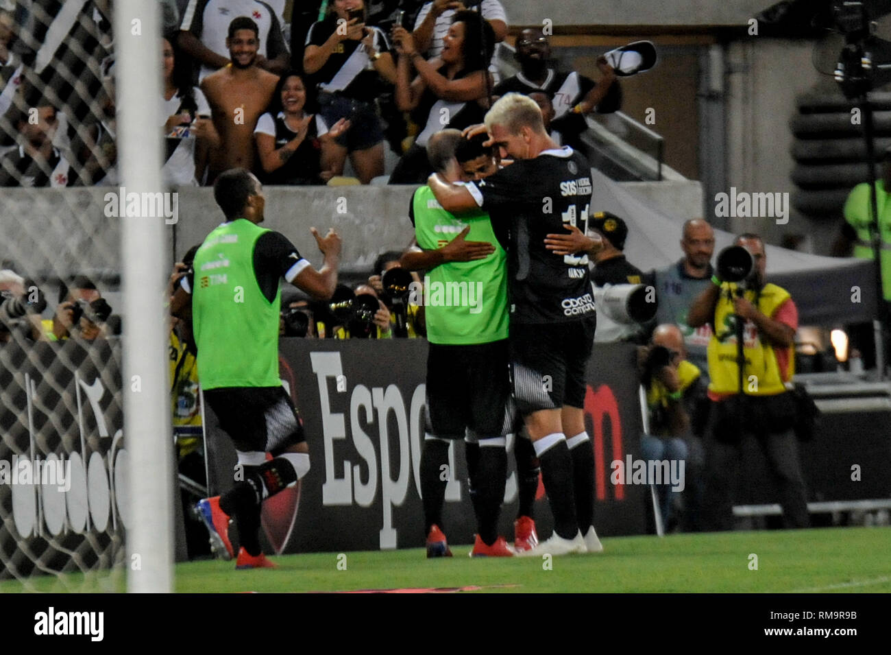 Rio De Janeiro, Brazil. 13th Feb, 2019. final of the Guanabara Cup ...