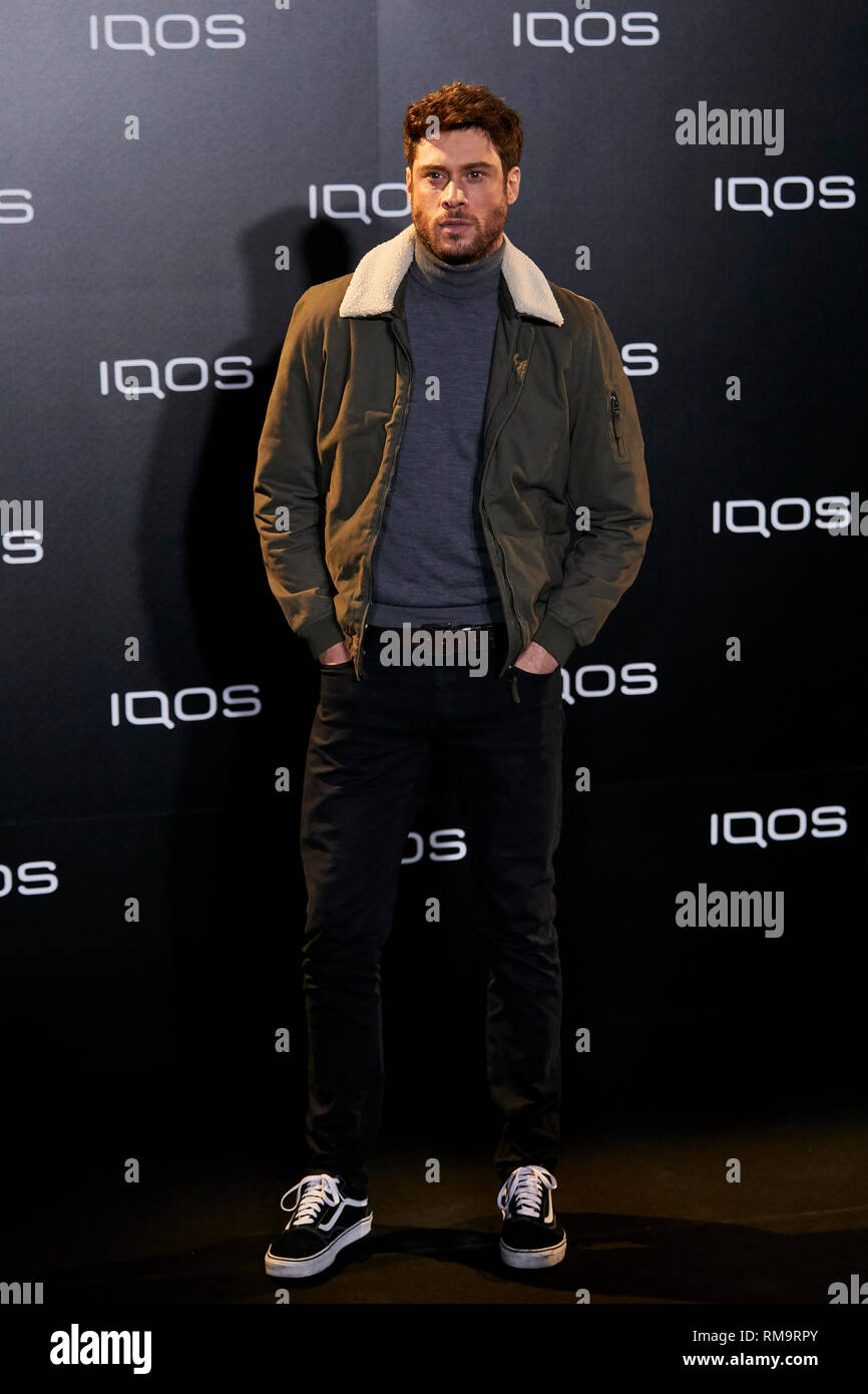 Jose Lamuno attends to IQOS3 presentation at Palacio de Cibeles in ...