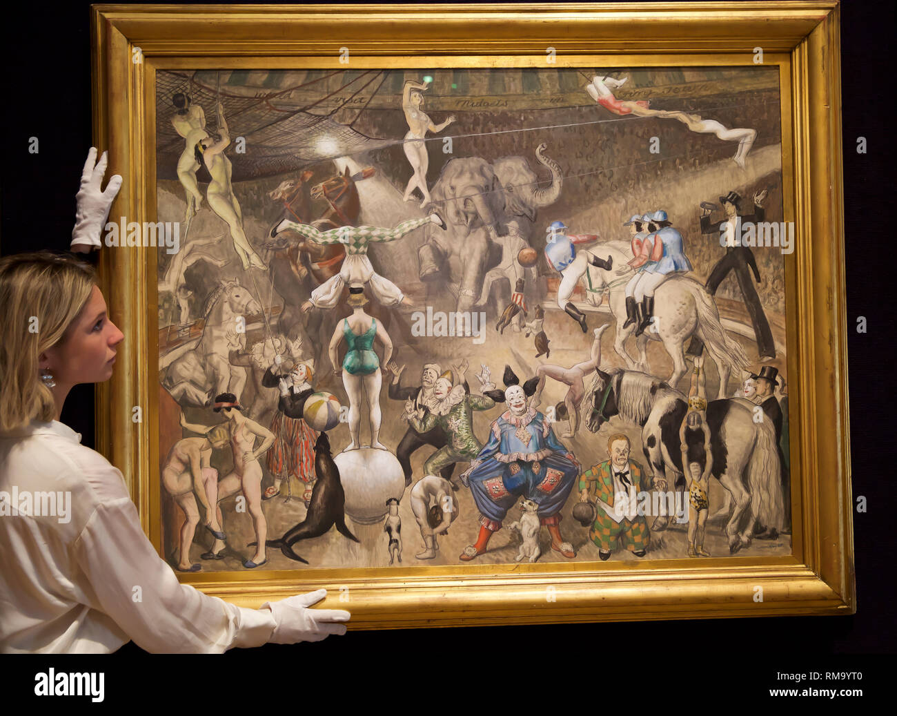 Dame laura knight charivari hi-res stock photography and images - Alamy