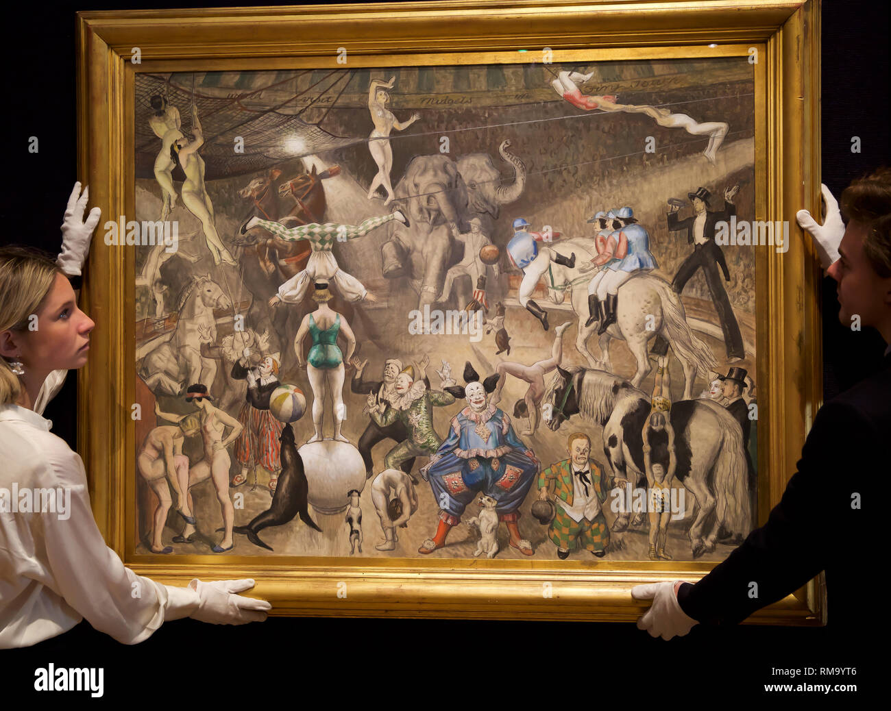 Dame laura knight charivari hi-res stock photography and images - Alamy