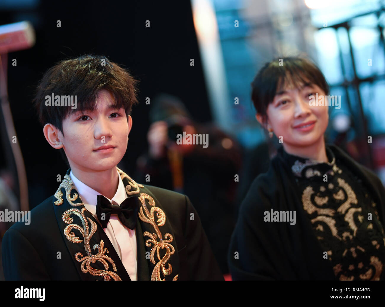 Berlin, Germany. 14th Feb, 2019. 69th Berlinale, premiere "Di jiu tian ...