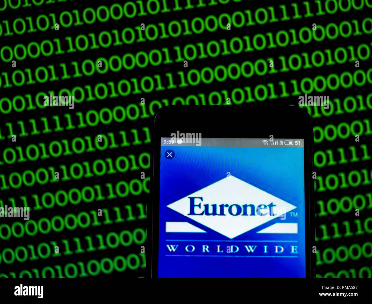 Euronet logo hi-res stock photography and images - Alamy