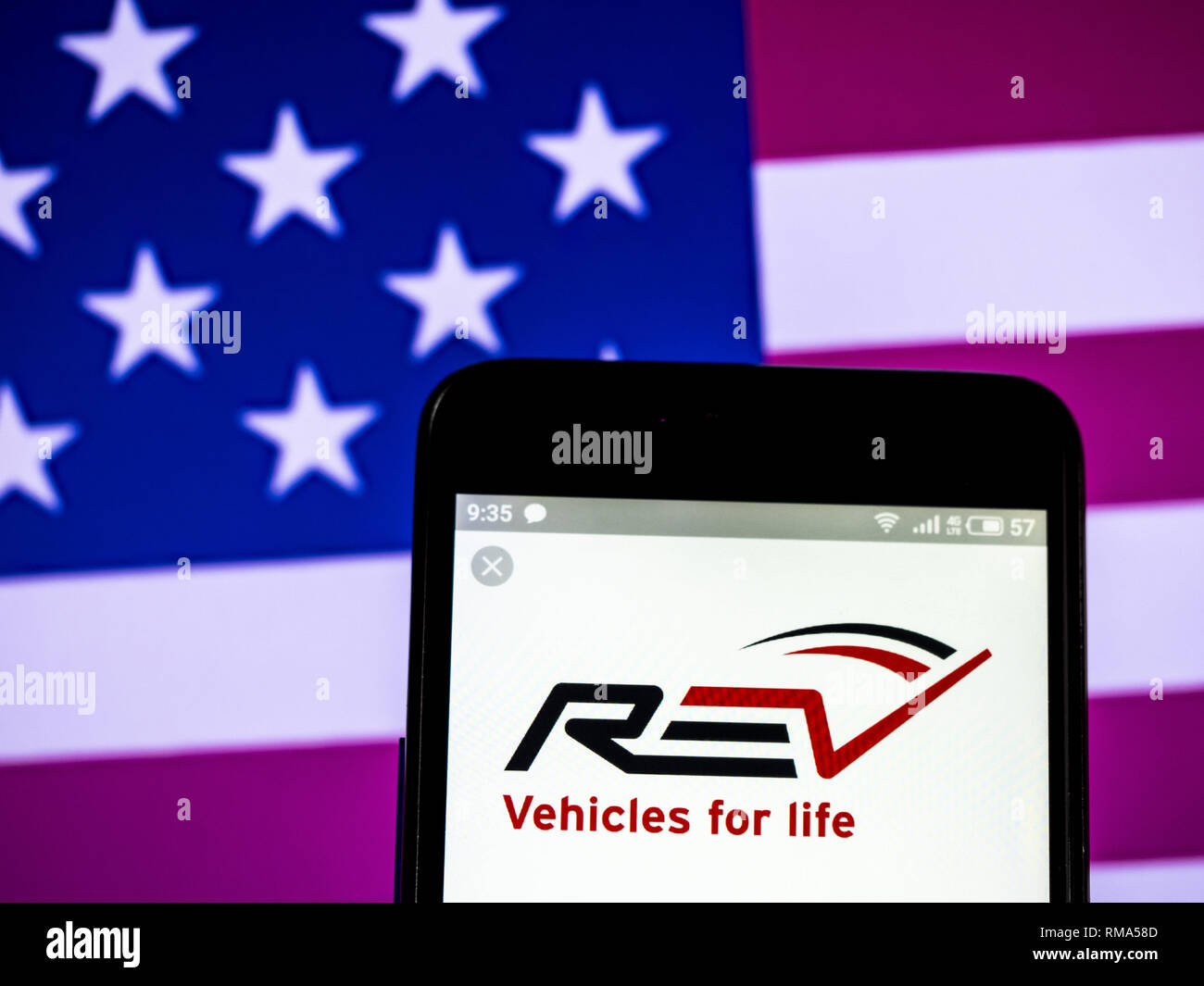 Rev logo hi-res stock photography and images - Alamy