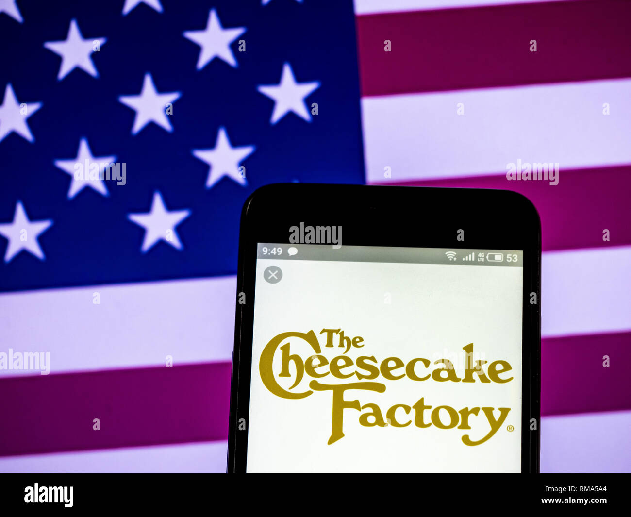 Cheesecake factory logo hi-res stock photography and images - Alamy