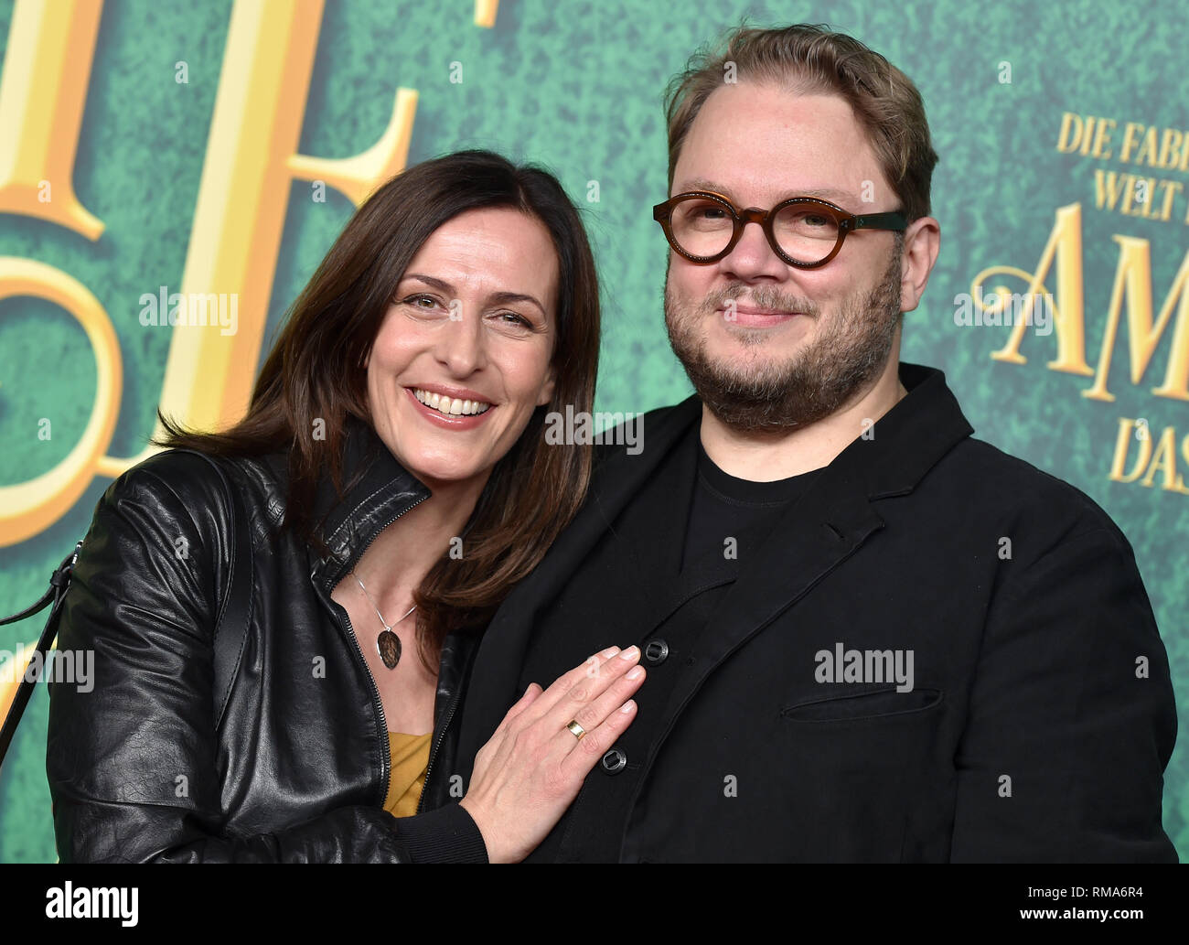 14 February 2019, Bavaria, München: The actress Ulrike Frank and her ...