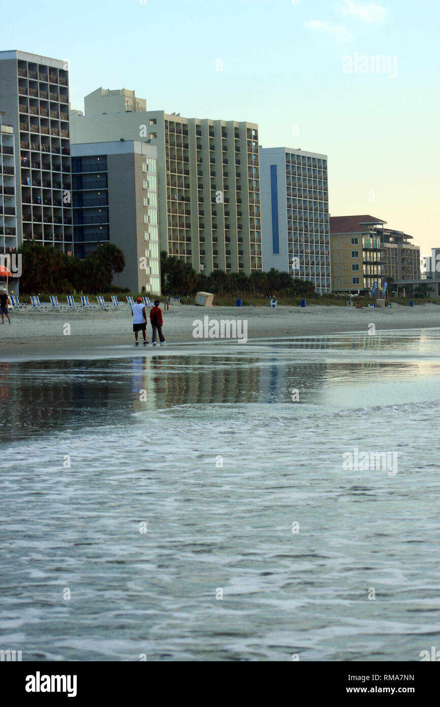 Myrtle beach coastline hi-res stock photography and images - Alamy