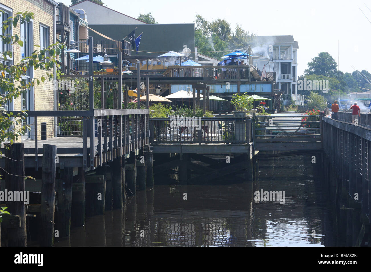 Historic riverwalk in Conway, SC Stock Photo - Alamy