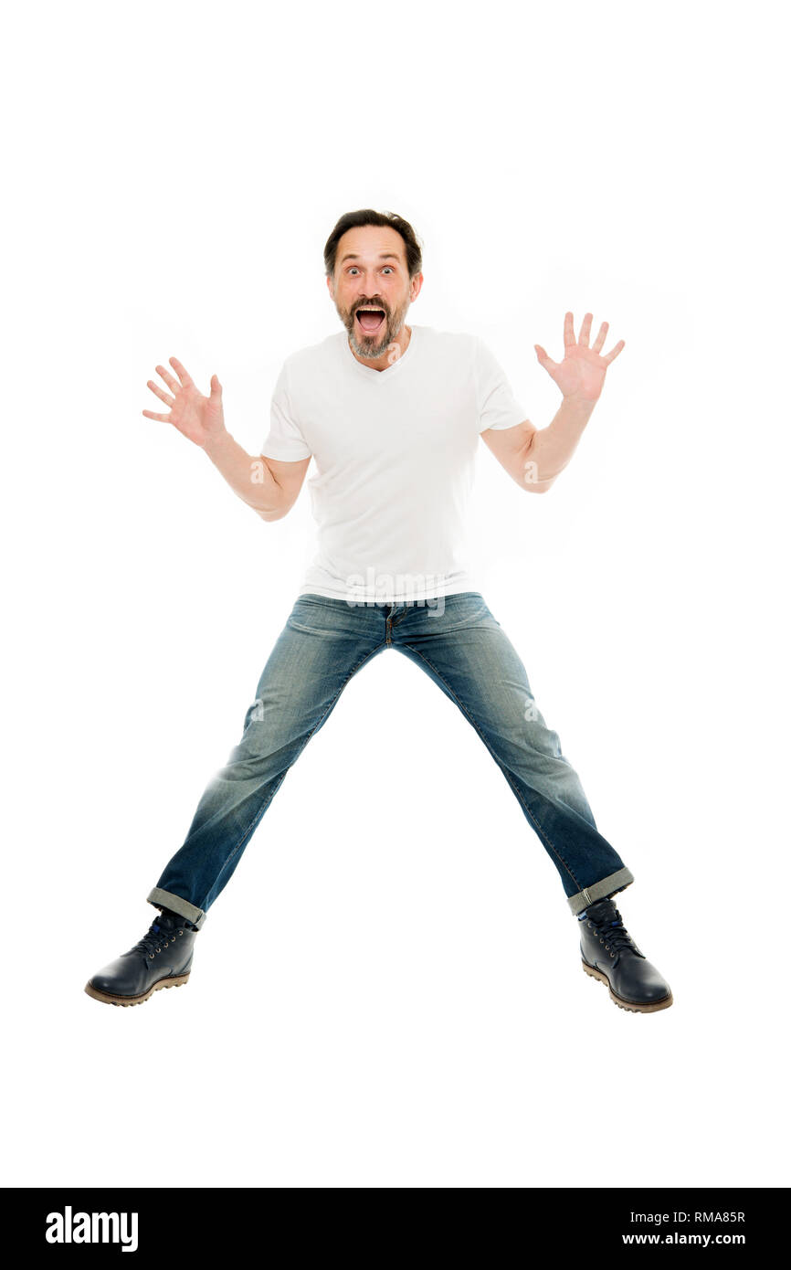 Excited face hi-res stock photography and images - Alamy