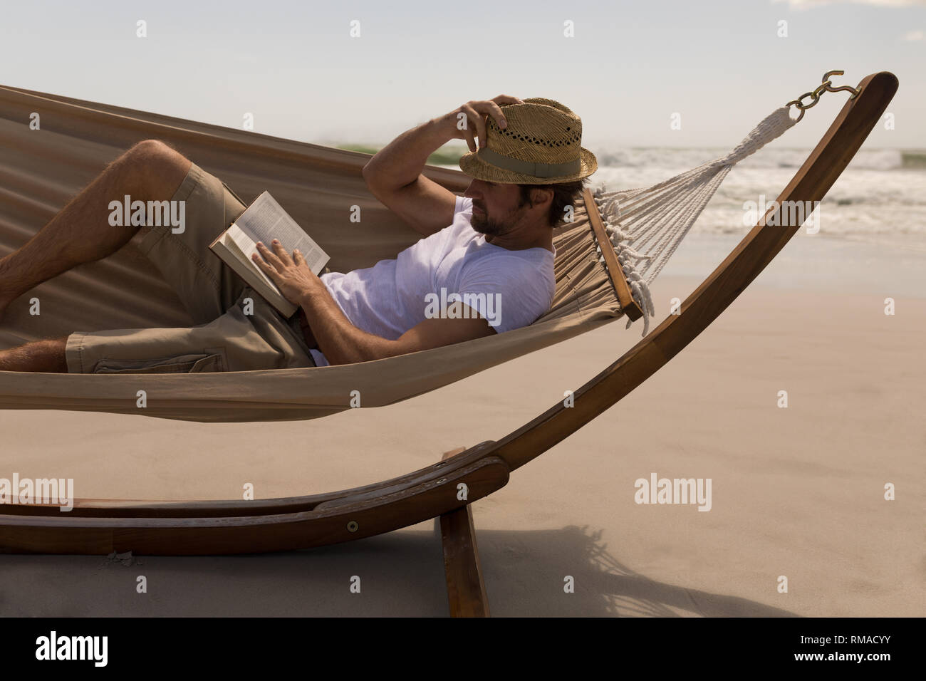 Relax reading book on cloud hi-res stock photography and images - Alamy