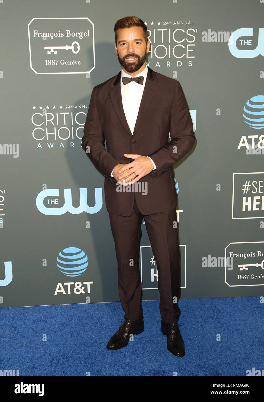 Celebrities attend 24th Annual Critic's Choice Awards Arrivals at ...