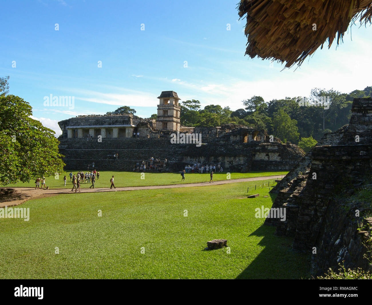 Palenque, Chiapas, Mexico - Maya archaeological site in the southern ...