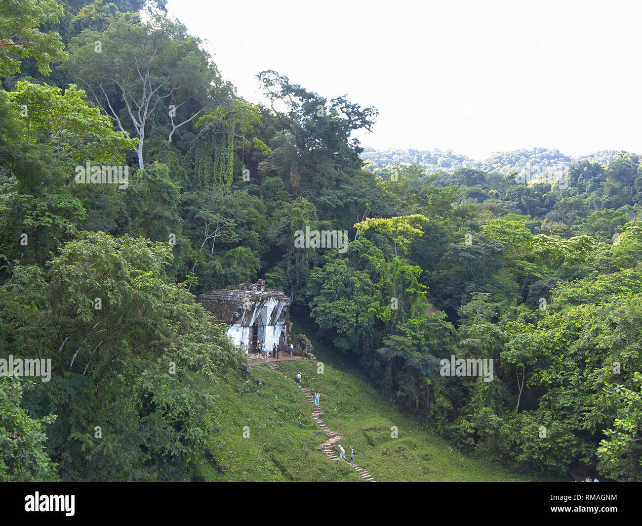 Palenque, Chiapas, Mexico - Maya archaeological site in the southern ...