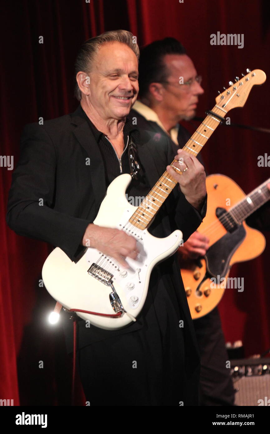 Blues guitarist, singer and songwriter Jimmie Vaughan is shown ...