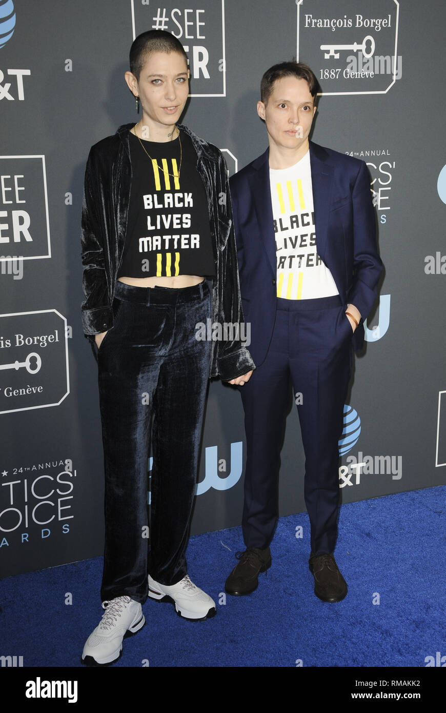 The 24th Annual Critics Choice Awards Featuring: Asia Kate Dillon Where ...